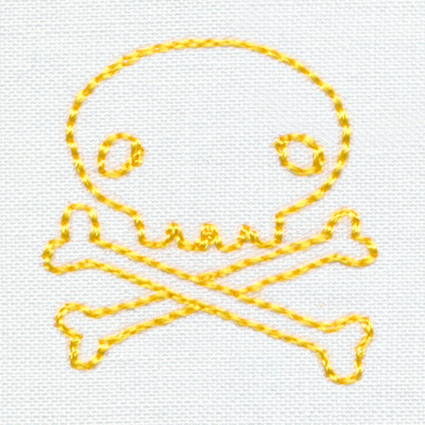 Skully Border - Skull 3 – Urban Threads