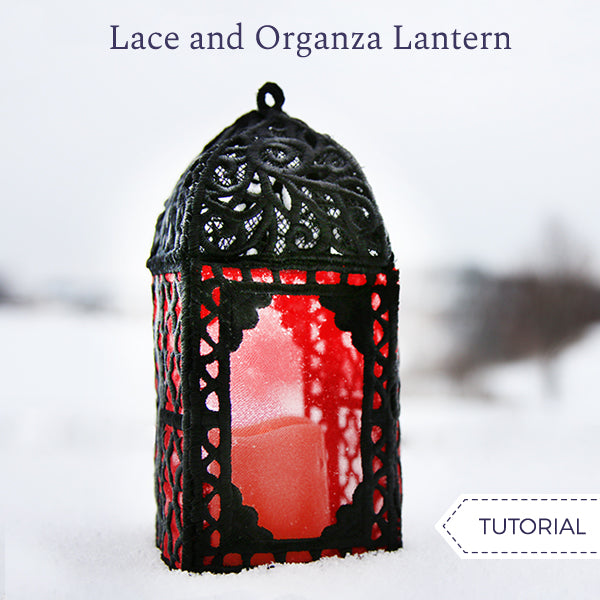 Lace And Organza Lantern – Urban Threads