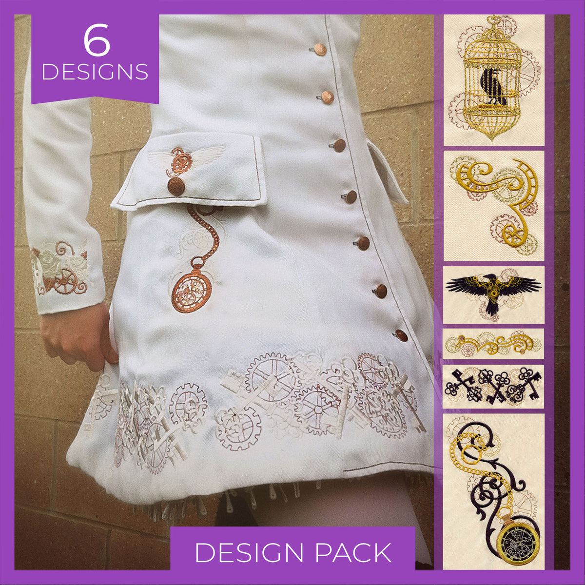 Clockwork Magic (Design Pack) – Urban Threads