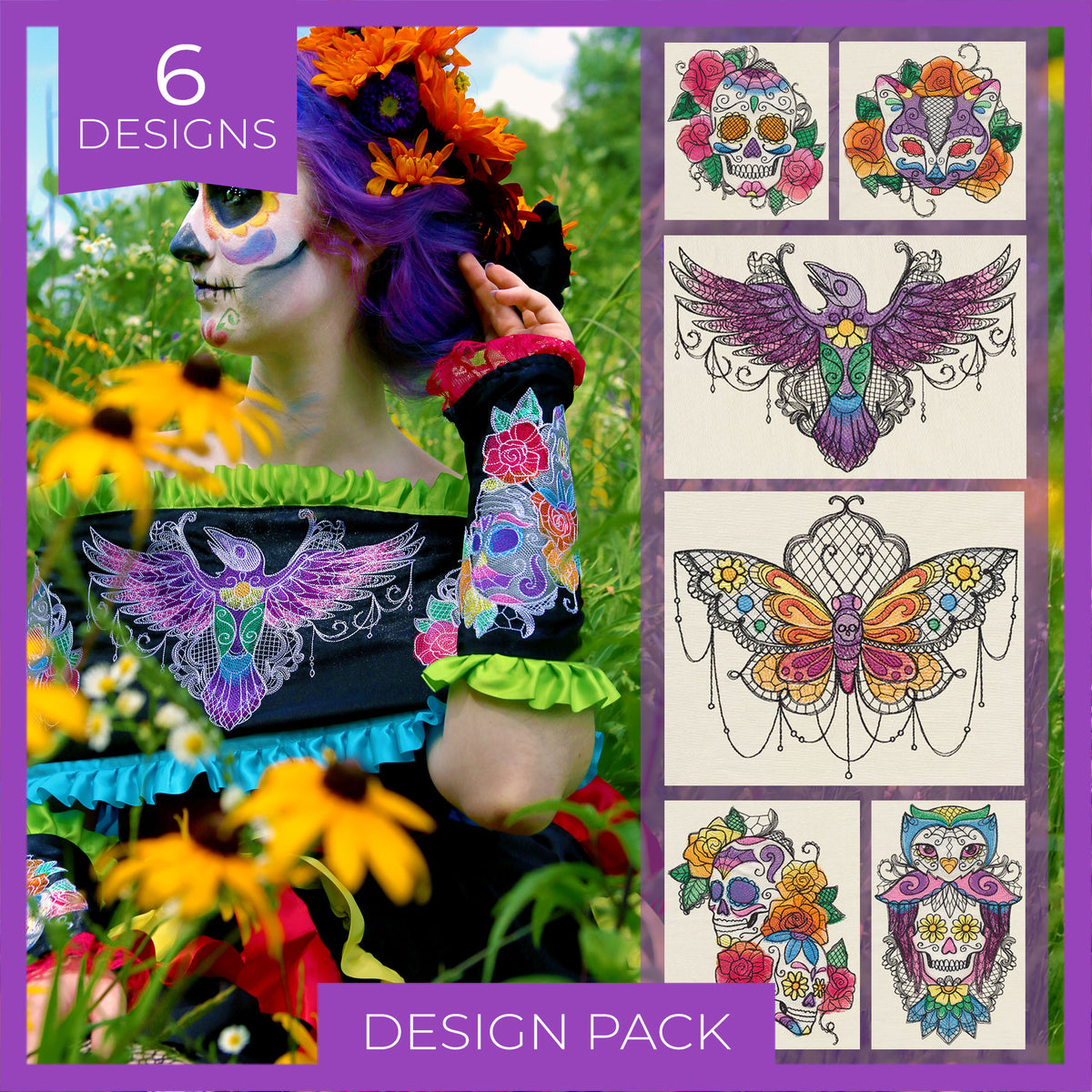 Bella Muerte (Design Pack) – Urban Threads
