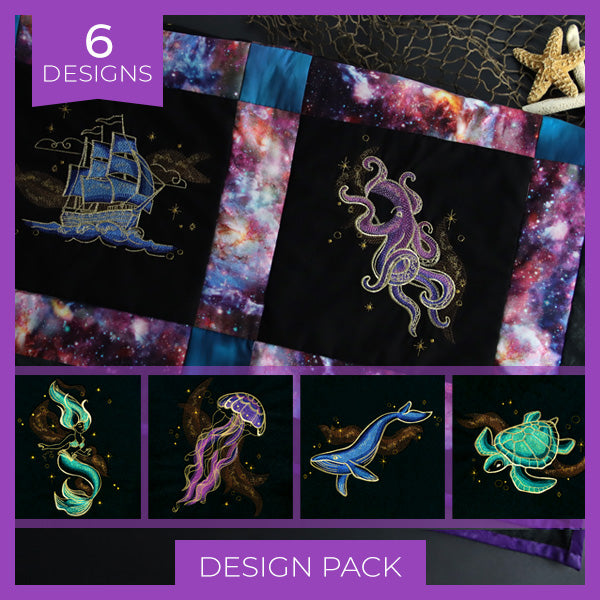 A Cosmic Sea Design Pack – Urban Threads
