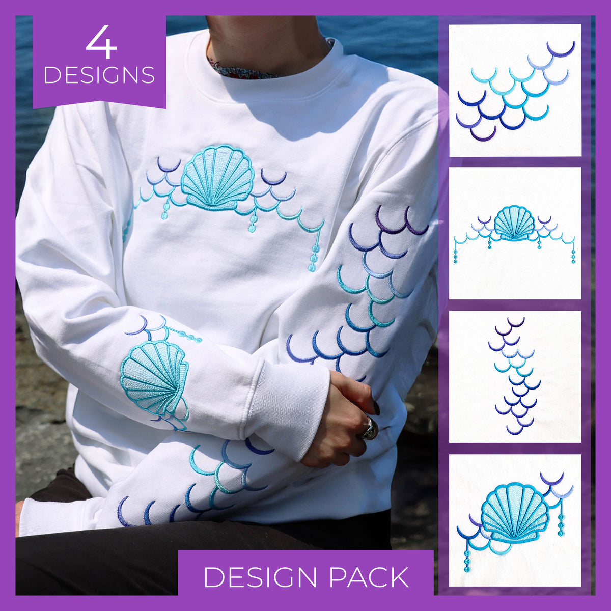 Mermaid Scales Apparel Pack – Urban Threads