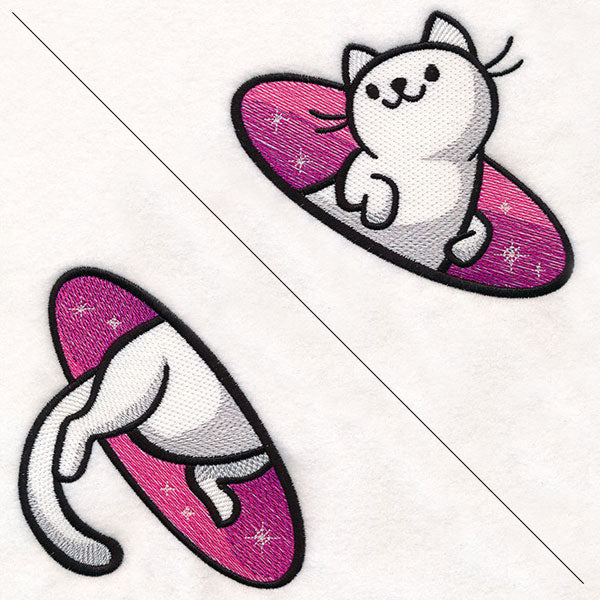 Through the Portal Cat (Split) – Urban Threads