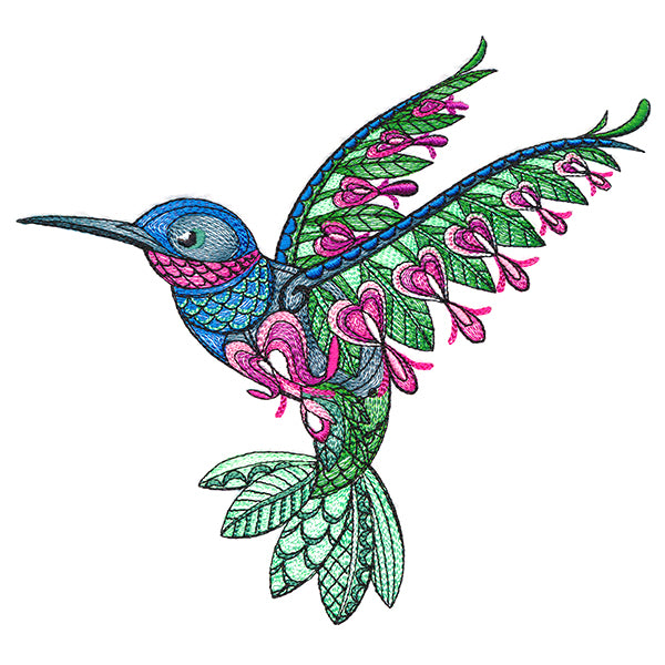 Bleeding-Hearts Hummingbird – Urban Threads