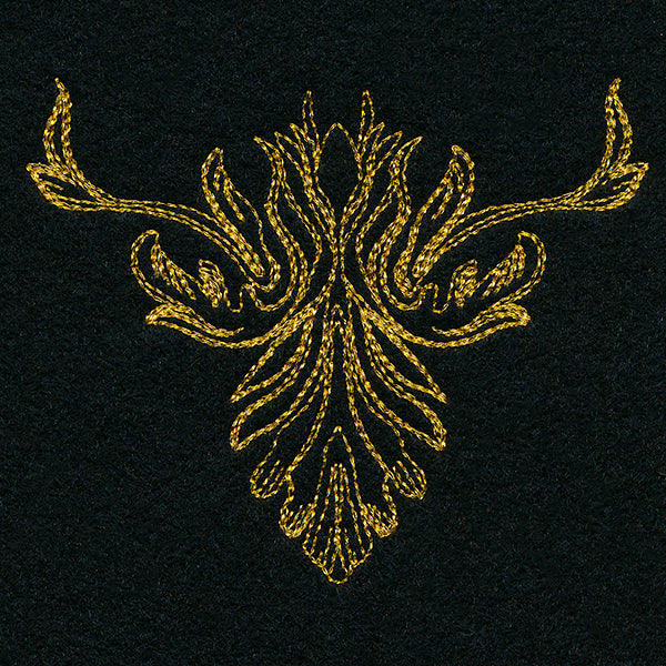 Heraldic Filigree Accent 1 – Urban Threads