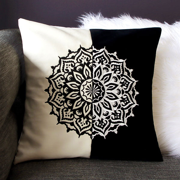 Delightful Details Half Mandala (Embossed) – Urban Threads