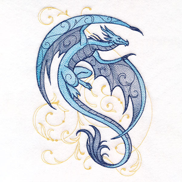 Dragon Spirals – Urban Threads
