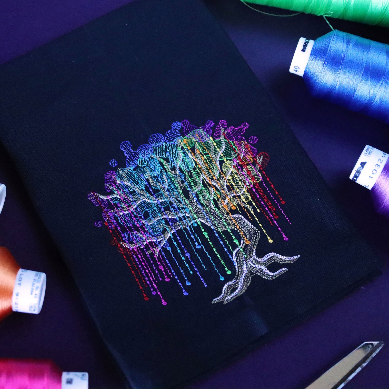 Rainbow Willow Tree – Urban Threads