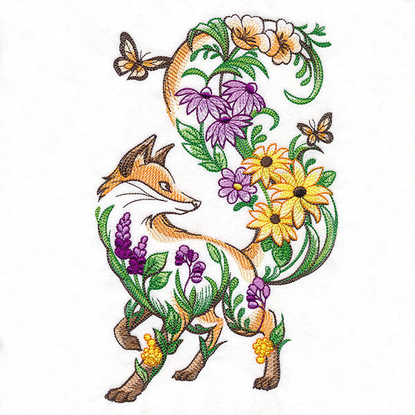 Wildflower Fox – Urban Threads
