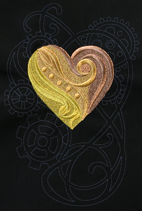 Steampunk Nouveau - Heart – Urban Threads