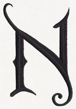 Fantasy Letter N - Uppercase – Urban Threads