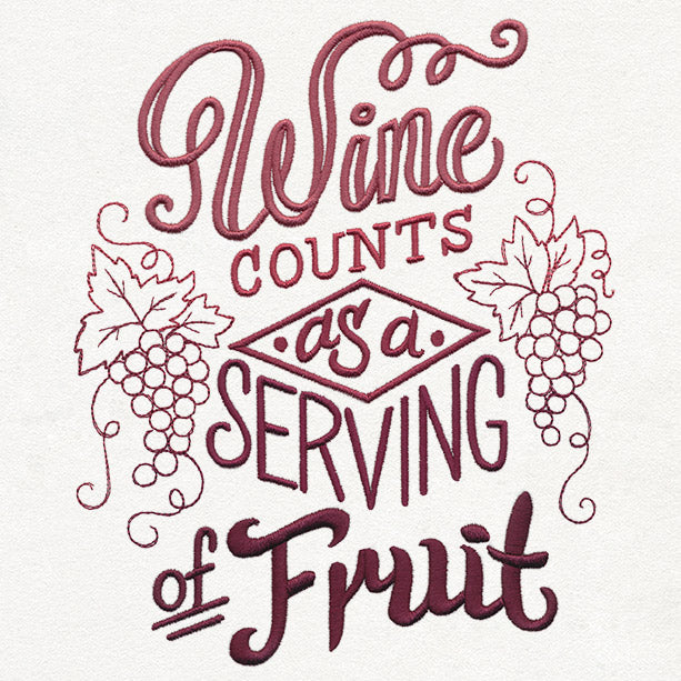 Uncorked - Wine Counts as a Serving of Fruit – Urban Threads