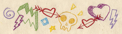 Doodle Border – Urban Threads