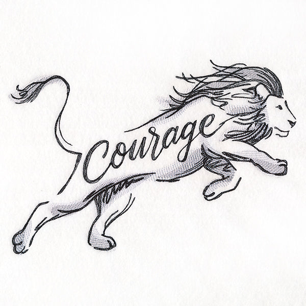 Wild Lion - Courage – Urban Threads