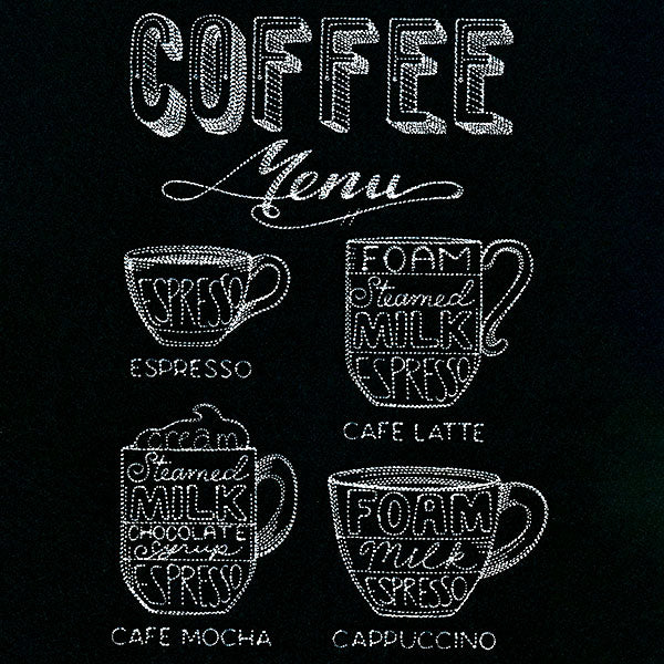 Hipster Cafe Coffee Menu – Urban Threads