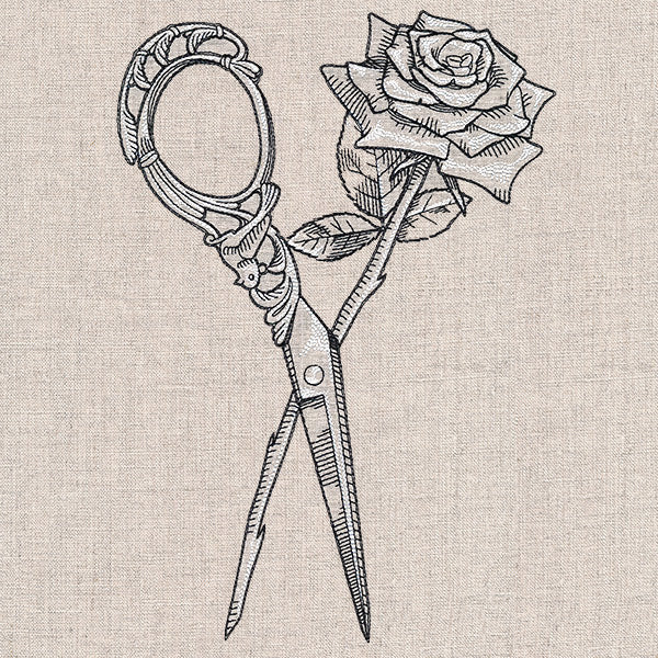 Blooming Scissors – Urban Threads