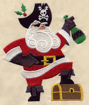 Pirate Santa – Urban Threads