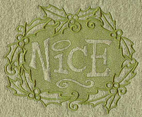 Nice (Embossed) – Urban Threads