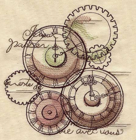 Parisian Clockwork – Urban Threads