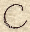 Handwriting Letter C - Lowercase – Urban Threads
