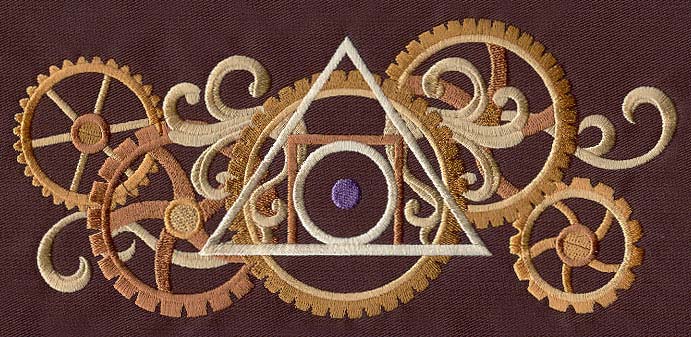 Steampunk Alchemy Border – Urban Threads