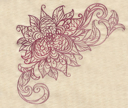 Delicate Bloom Corner – Urban Threads