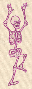 Danse Macabre Skeleton 2 – Urban Threads