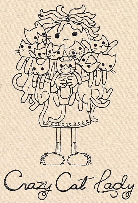 Crazy Cat Lady – Urban Threads