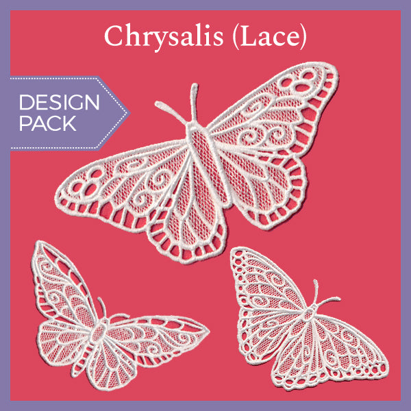 Chrysalis (Lace) (Design Pack) – Urban Threads