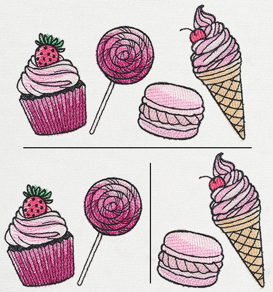 Oh Sugar Border (Split) – Urban Threads